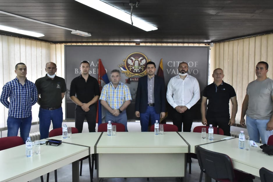 Gradonačelnik Valjeva ugostio predstavnike Rvačkog saveza Srbije ...